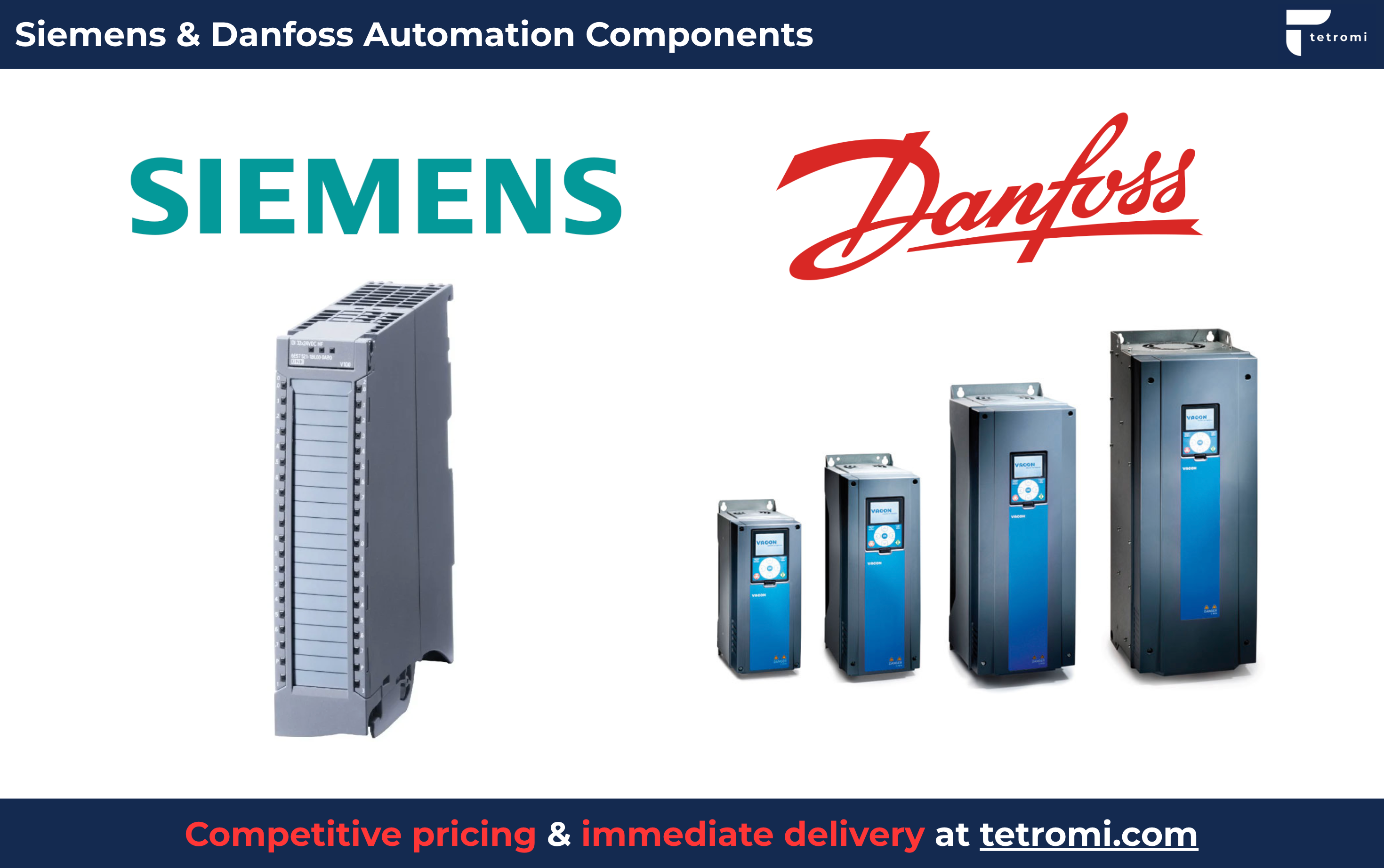 Siemens & Danfoss Components With Surplus Pricing & Immediate Delivery ...